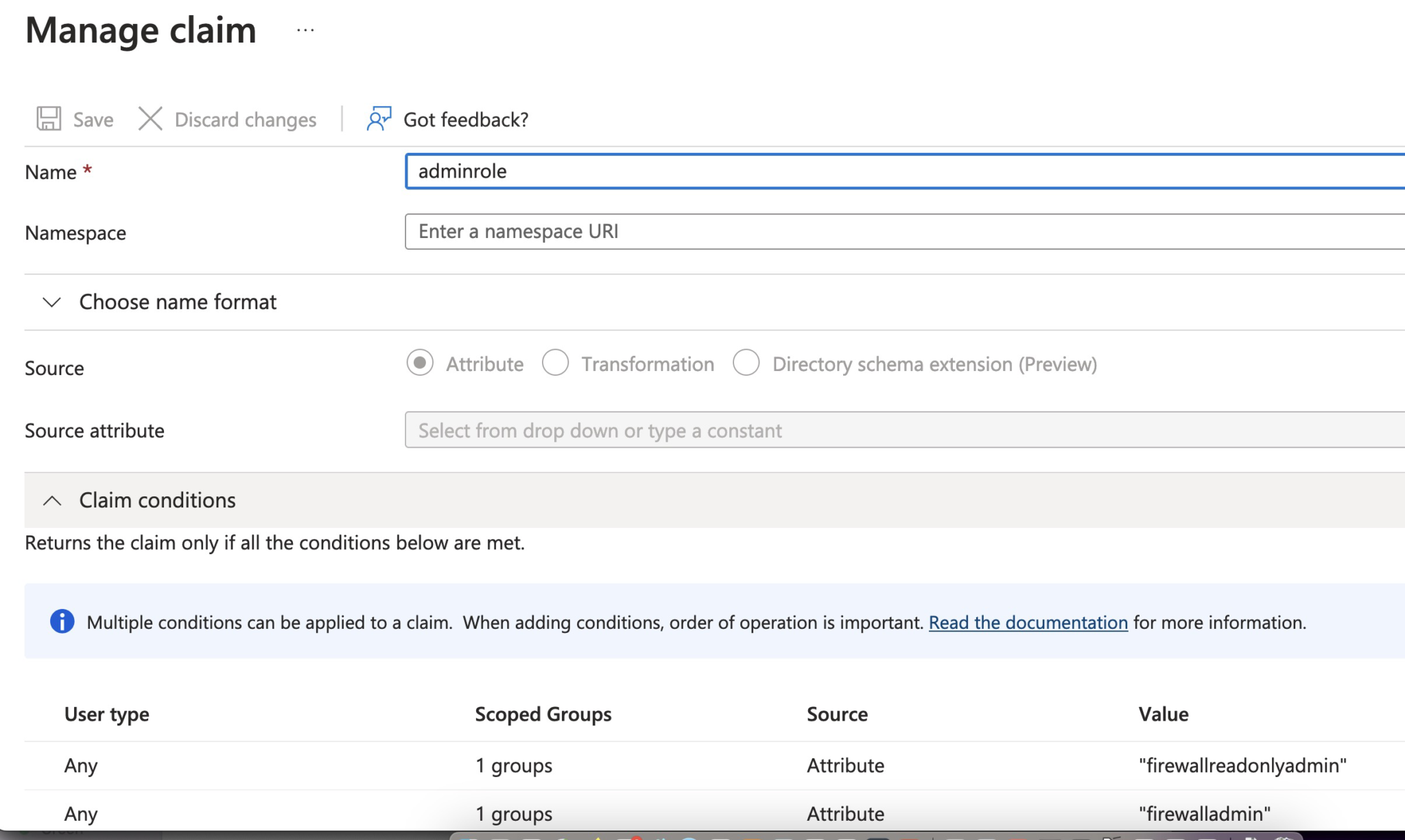 How to configure SAML authentication with Azure AD for Palo Alto Firewalls, with role based ...